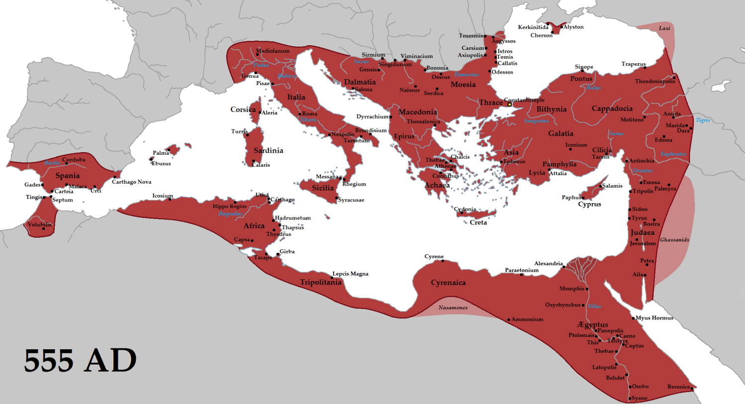 A Guide to the Byzantine Empire’s Themes (Military/ Administrative ...