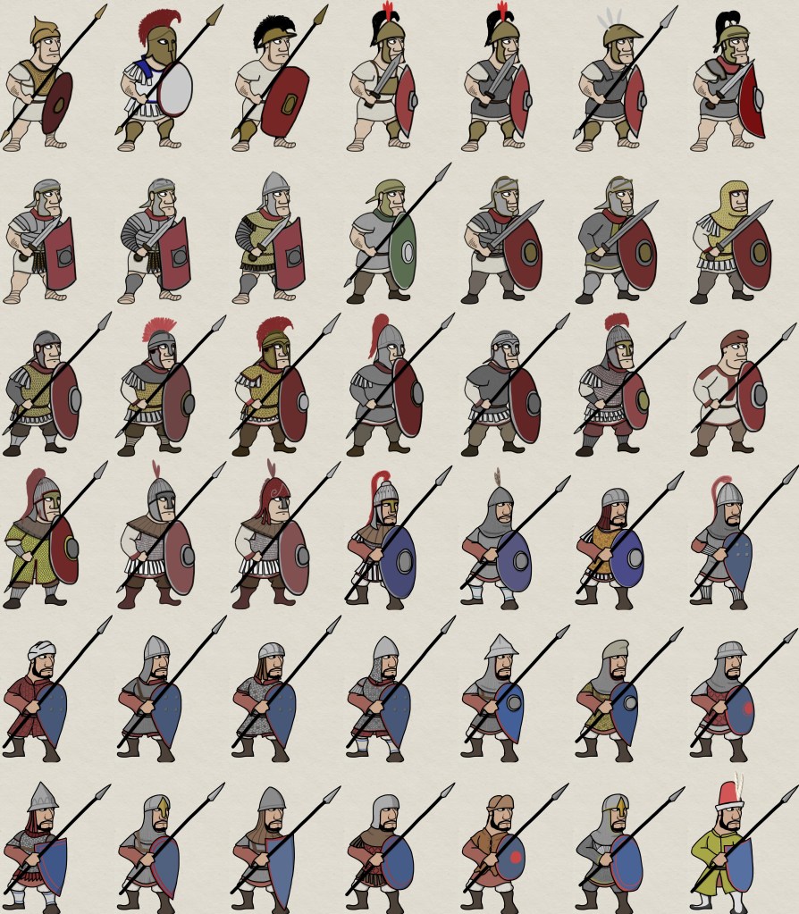 Roman and Byzantine Empire Comparison Series- Part1: The Army – The ...